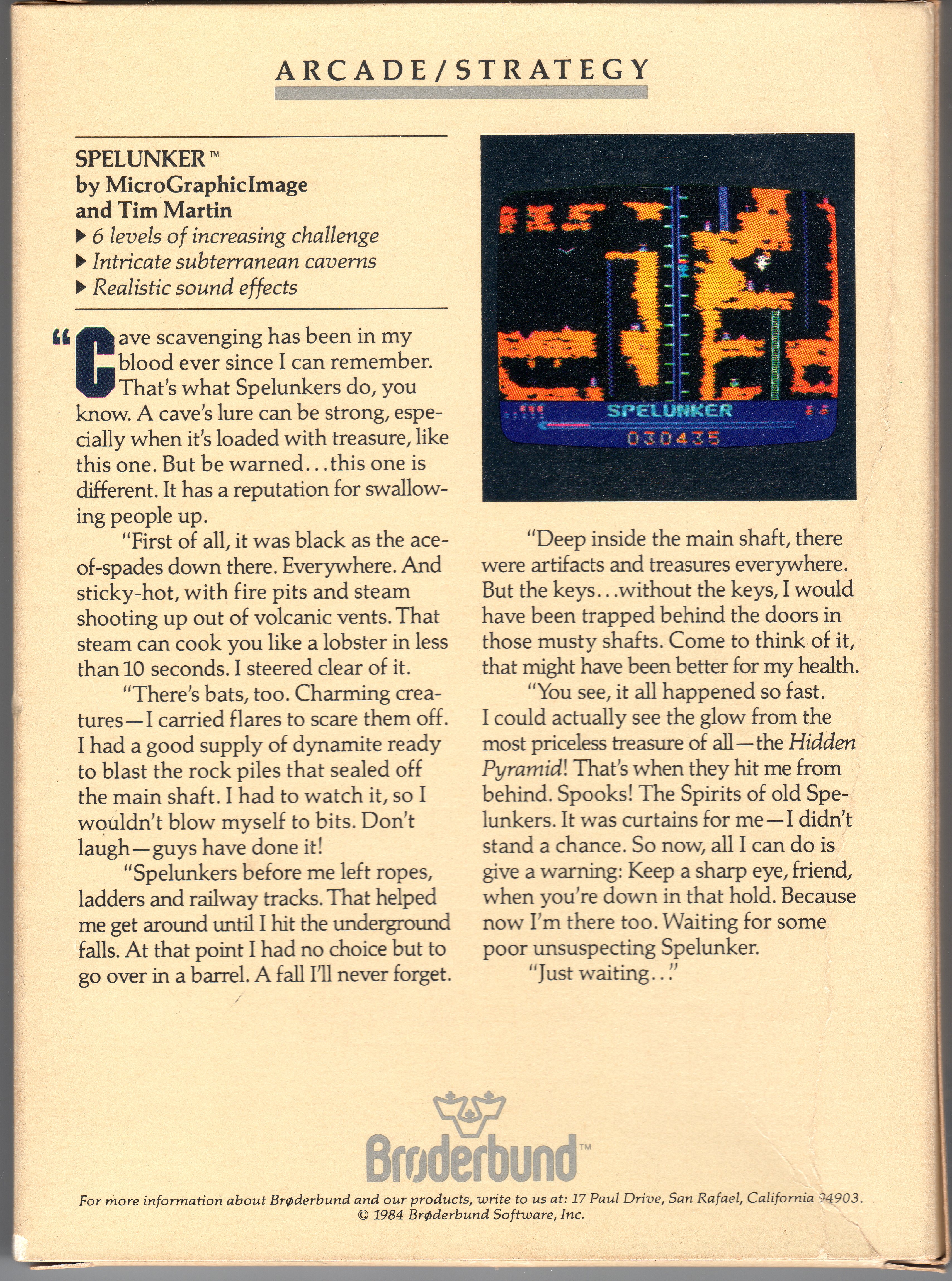 Spelunker | Enlightened Technology – ET